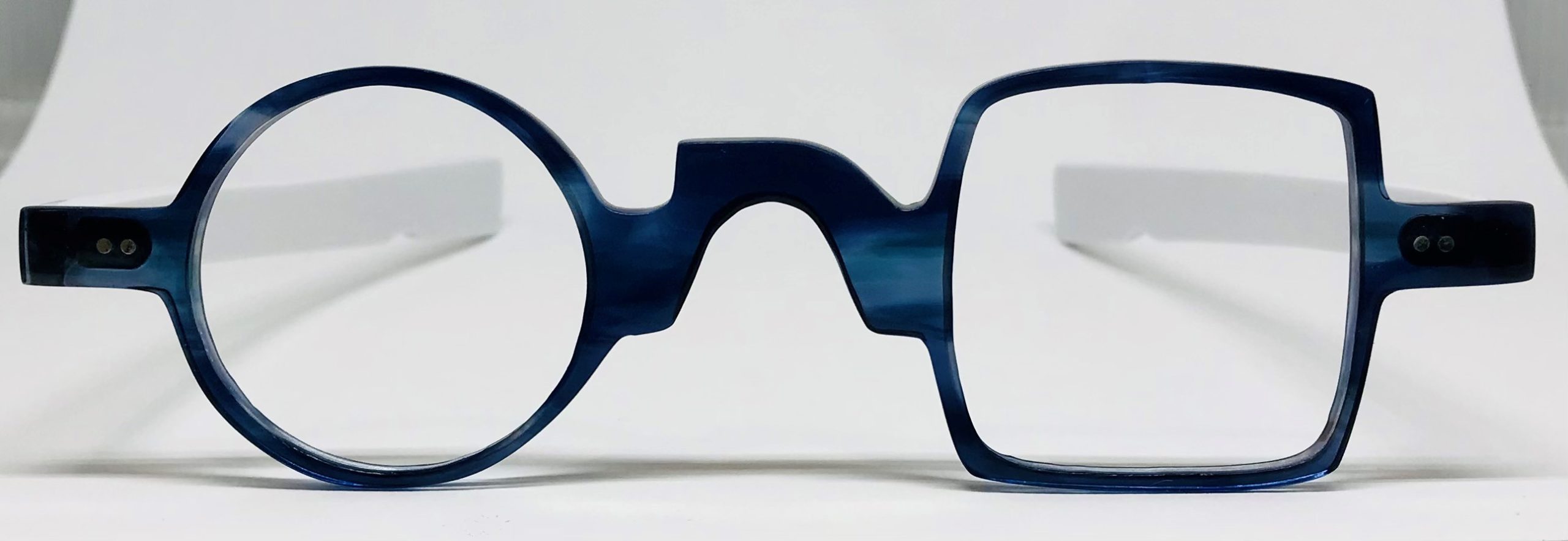 Lunettes sur Mesure Paris • Monture carrée - ronde