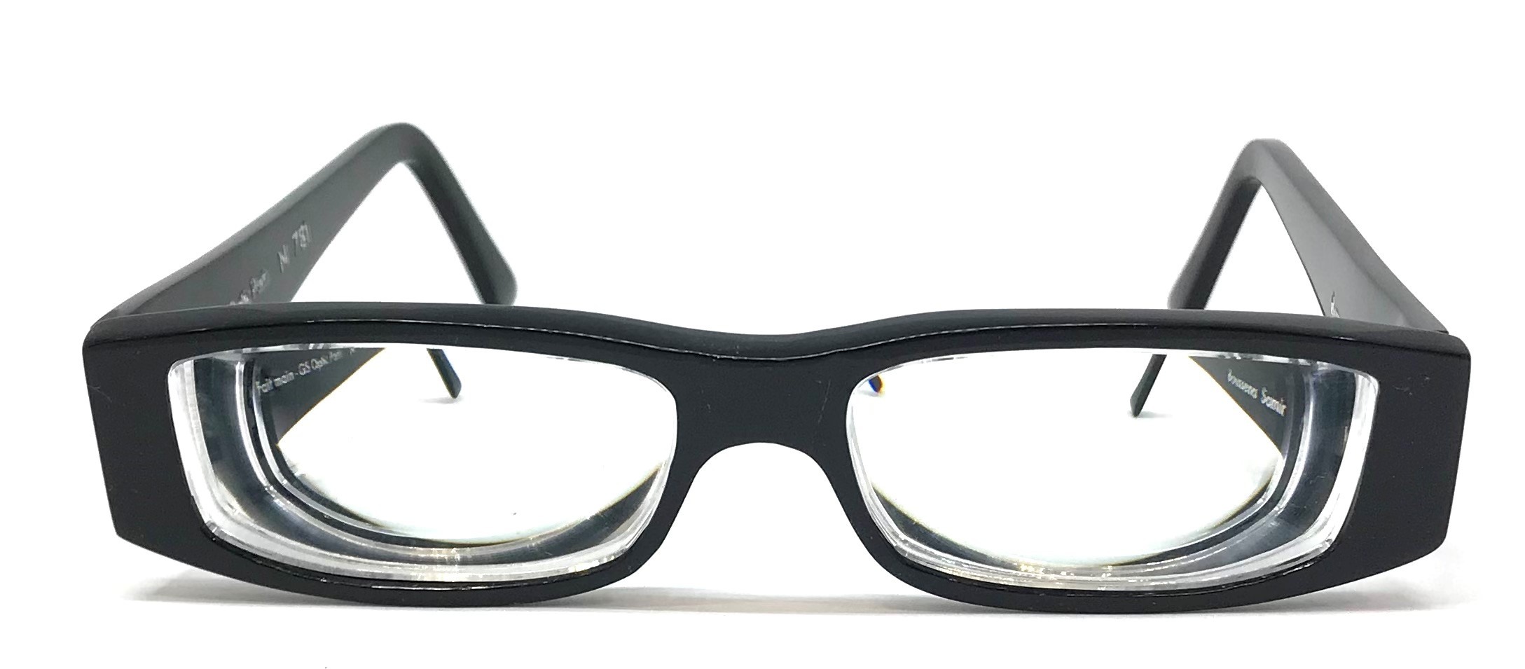 Lunettes rectangles sur-mesure • Lunettes-sur-mesure.Paris